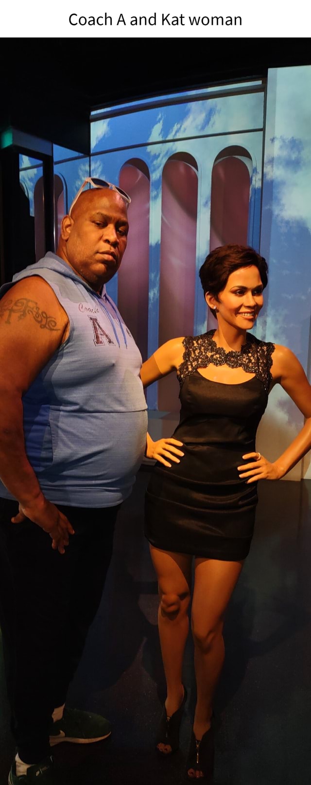 Coach A and Kat woman - America’s best pics and videos
