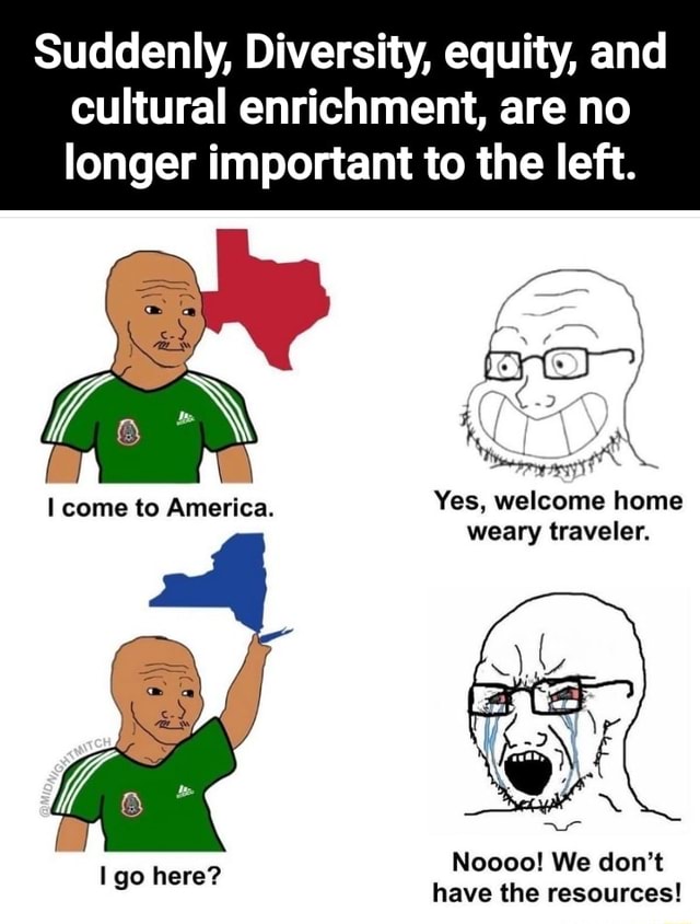 Suddenly, Diversity, equity, and cultural enrichment, are no longer ...
