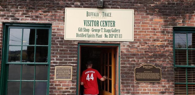 Start of the tour - BUFFALO TRACE VISITOR CENTER (ill Shop - George T ...