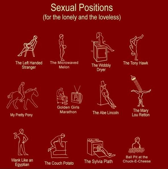 Sexual Positions (for the lonely and the loveless) The Left Handed The ...