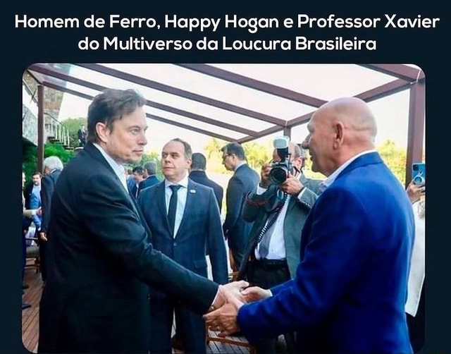 Homem de Ferro, Happy Hogan e Professor Xavier do Multiverso da Loucura ...