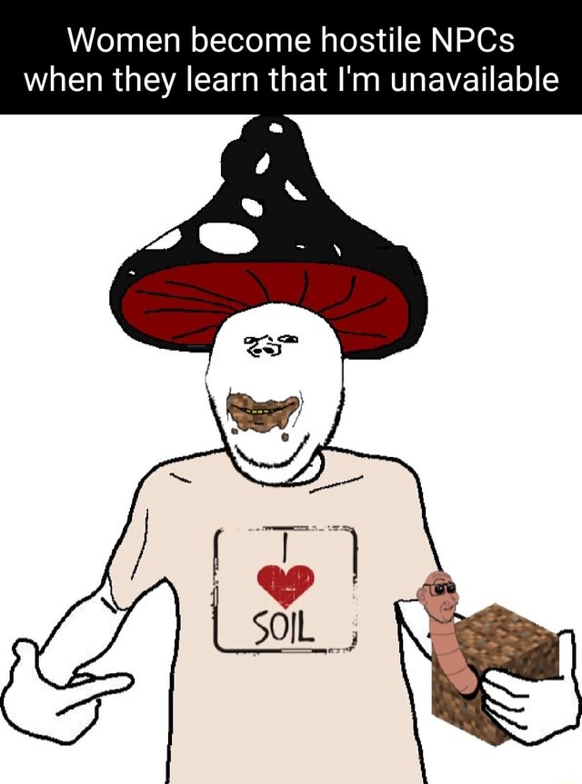 Women become hostile NPCs when they learn that I'm unavailable - iFunny