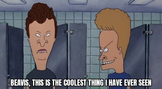 BEAVIS, THIS THE COOLEST THING I HAVE EVER SEEN - iFunny