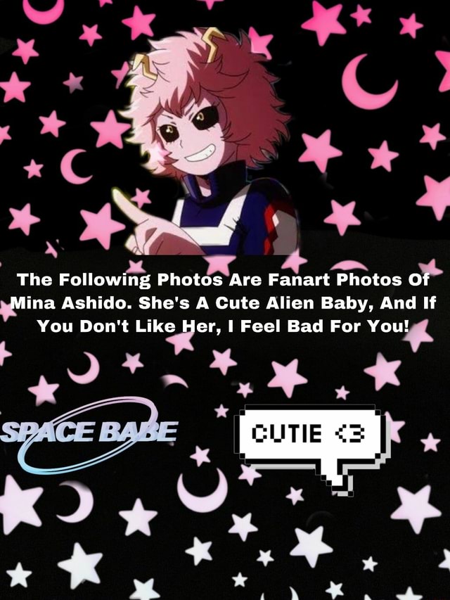 The Following Photos Are Fanart Photos C* ina Ashido. She's A Gute ...