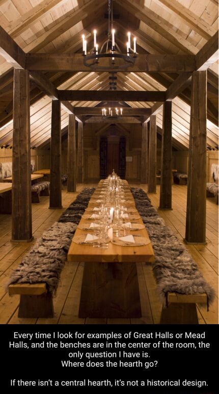 Every time I look for examples of Great Halls or Mead Halls, and the ...