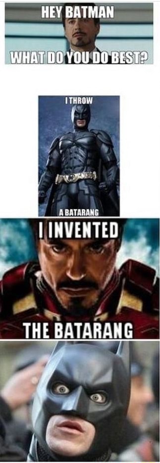 HEY BATMAN WHAT YOU 00 BEST? - iFunny