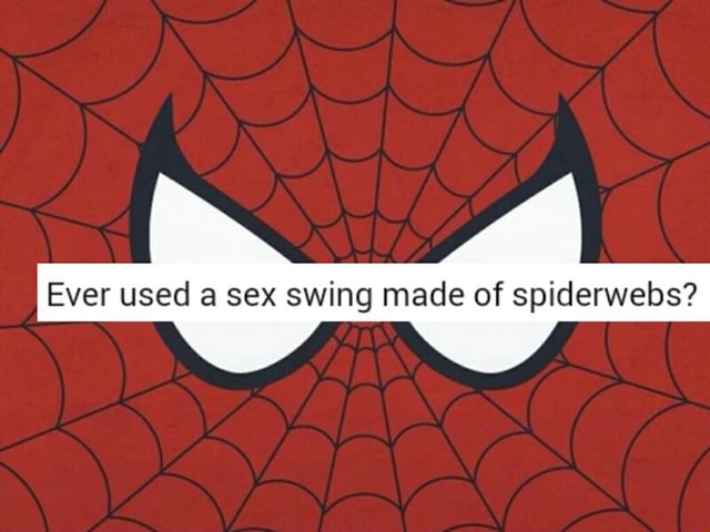 Ever Used A Sex Swing Made Of Spiderwebs