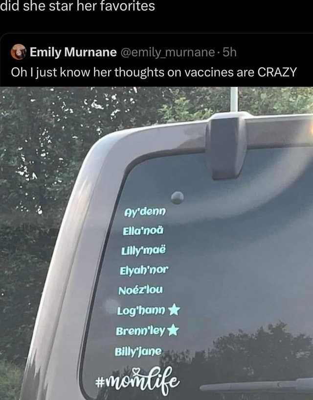 Sne star ner favorites Emily Murnane @emily_murnane: Oh I just know her ...