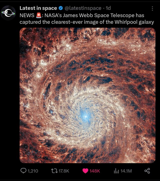 Latest in space @latestinspace id NEWS NASA's James Webb Space ...