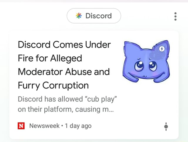 Discord Comes Under Fire for Alleged Moderator Abuse and Furry ...