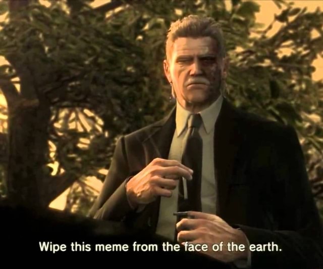 Wipe this meme from the face of the earth. - iFunny