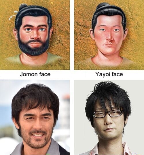 Jomon face Yayoi face - iFunny