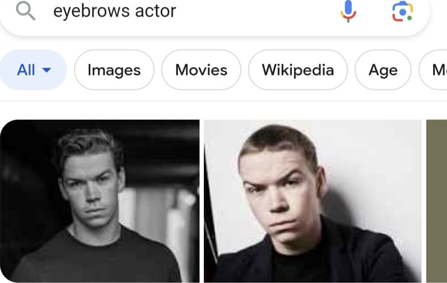 Eyebrows actor Ally Images Movies Wikipedia Age - iFunny