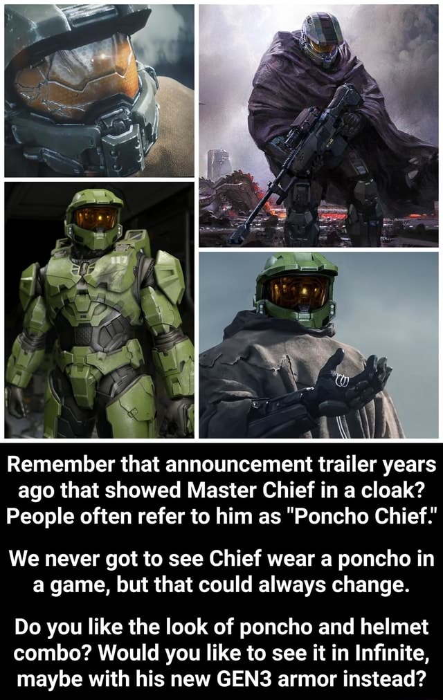 Remember that announcement trailer years ago that showed Master Chief ...
