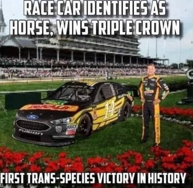 RALE CAR IDENTIFIES AS HURSE, WINS TRIPLE CROWN PIRST TRARS-SPELIES ...