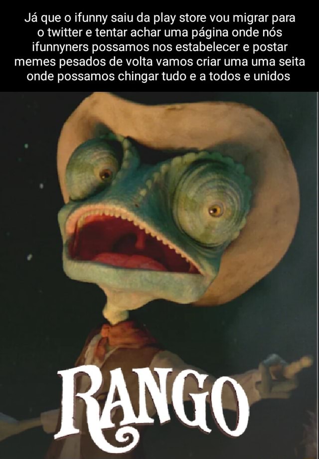 Já que ifunny saiu da play store vou migrar para twitter e tentar achar ...