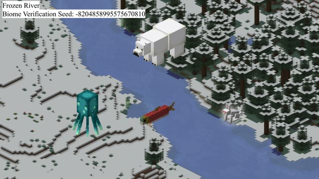 In Game Biome Food Web Time - Frozen Riv Biome Veri 8204858995575670810 ...
