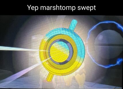 Yep marshtomp swept - iFunny