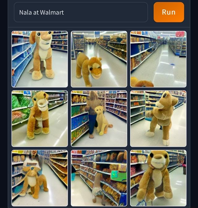 Nala at Walmart Run - iFunny