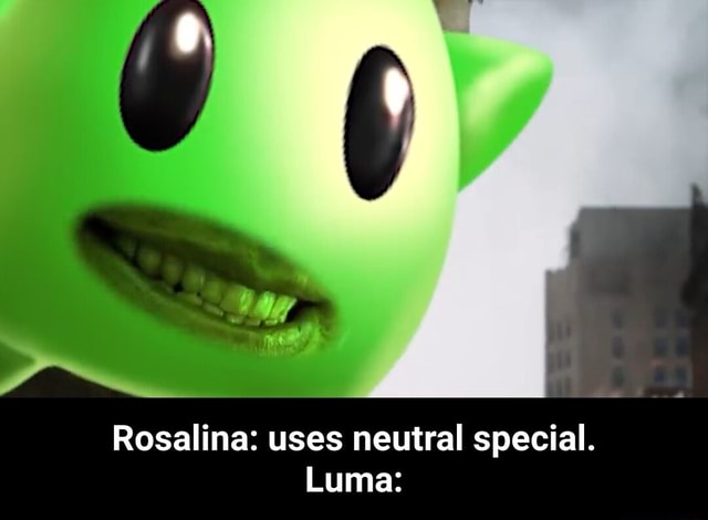 Rosalina: uses neutral special. Luma: - Rosalina: uses neutral special ...