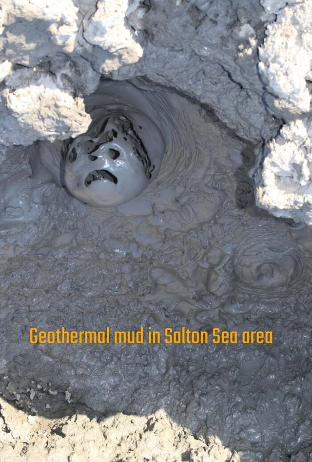 Geothermal mud in Salton Sea area - iFunny