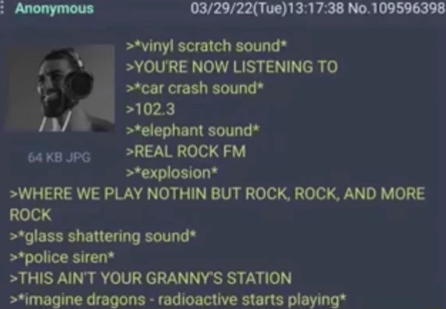 Anonymous 17 38 No >*vinyl scratch sound* >YOU'RE NOW LISTENING TO ...