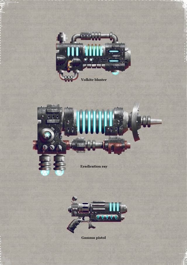 Eradication ray Gamma pistol - iFunny