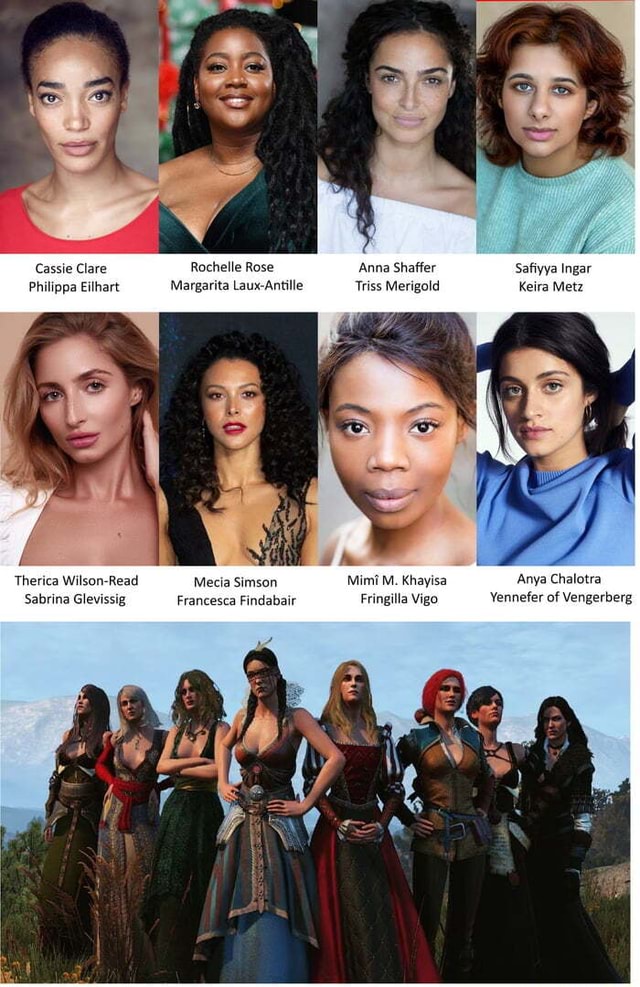 Cassie Clare Philippa Eilhart Therica Wilson-Read Sabrina Glevissig ...