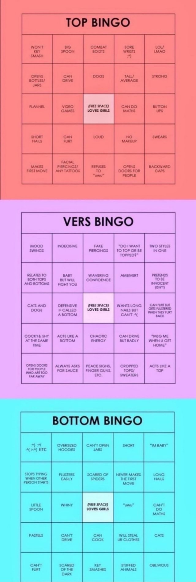 VERS BINGO FAKE "DOIWANT I TWO STYLES PIERCINGS I TO TOP ORBE IN ONE ...