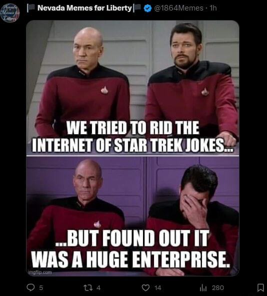 Nevada Memes for Liberty[" @ @1864Memes- ih WE TRIED RID THE INTERNET ...