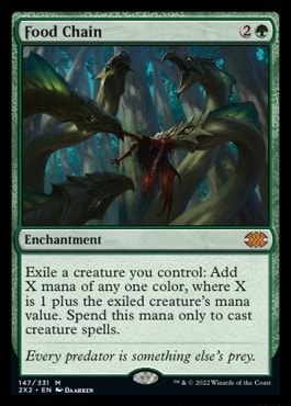 Exile a creature you control: Add X mana of any one color, where X is 1 ...