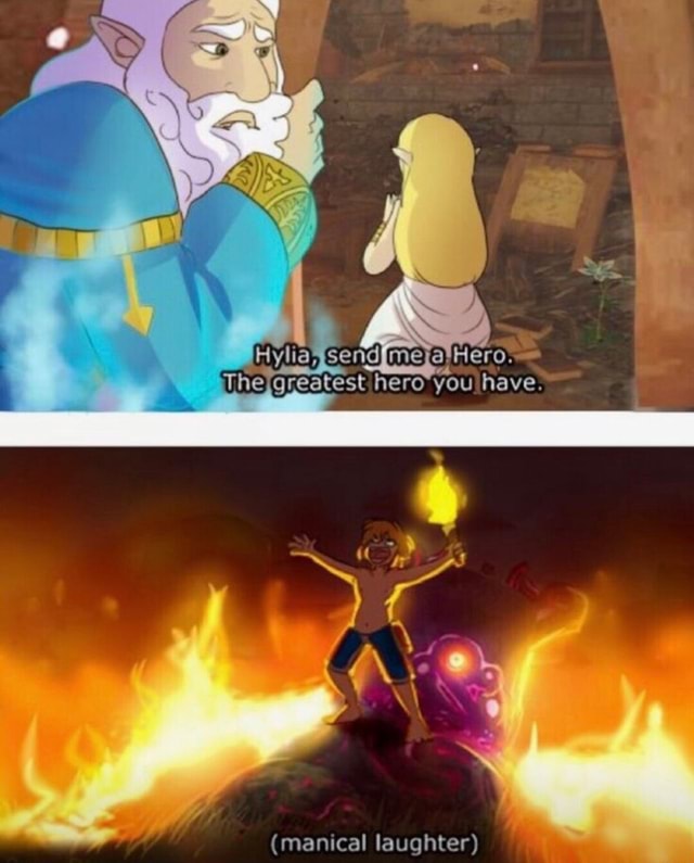 St hero -you have. (manical laughter) - iFunny