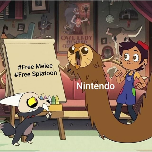 #Free Melee #Free Splatoon Nintendo - iFunny
