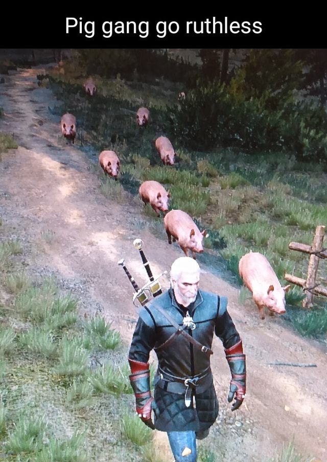 Pig gang go ruthless - iFunny