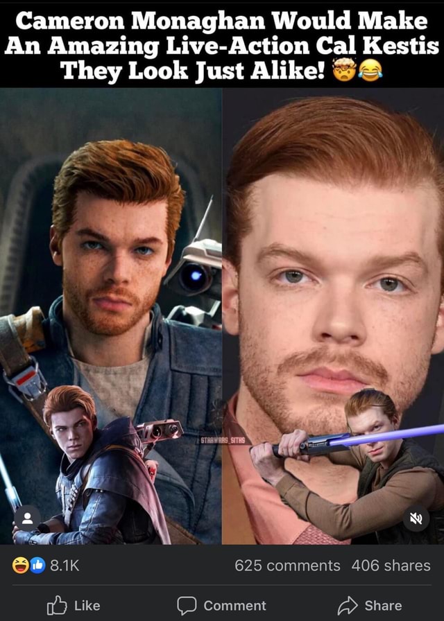 Cameron Monaghan Would Make An Amazing Live-Action Cal Kestis They Look ...