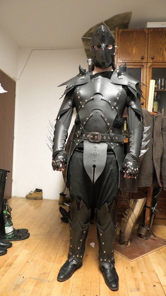 Currently messing around with LARP gear again after the heatwave went ...