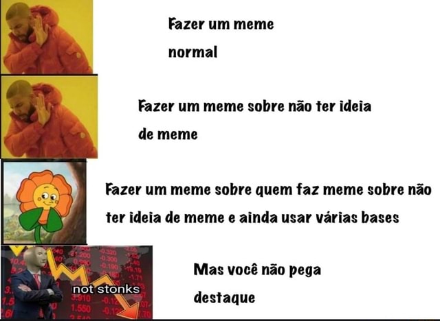 Fazer um meme sobre não ter ideia Fazer sobre faz sobre não ter ideia ...