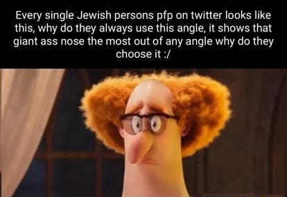 Every single Jewish persons pfp on twitter looks like this, why do they ...