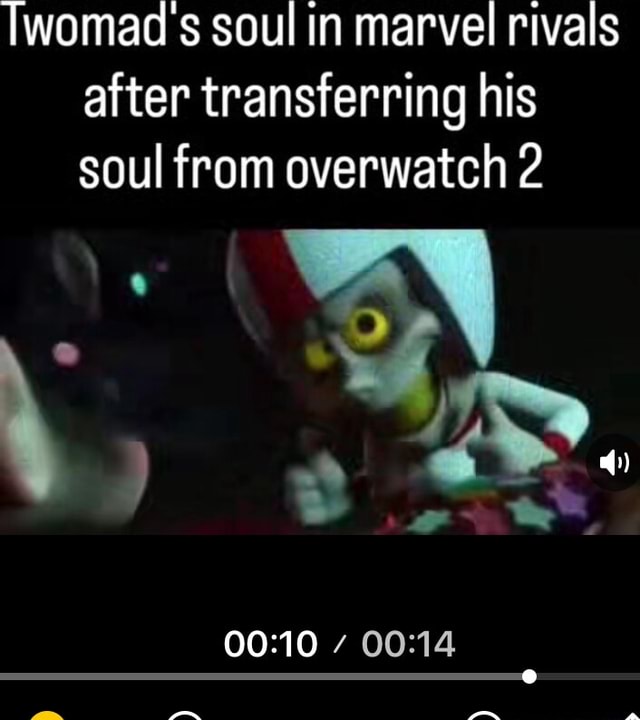 Twomad soul in marvel rivals after transferring his soul from overwatch ...