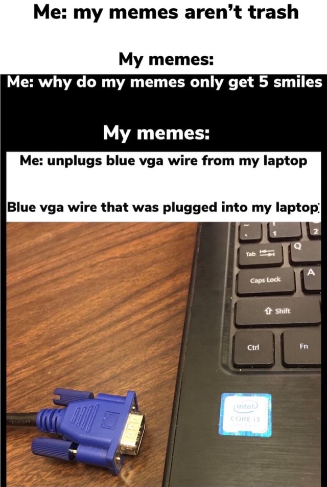 Me: my memes aren’t trash My memes: Me: why do my memes only get 5 ...