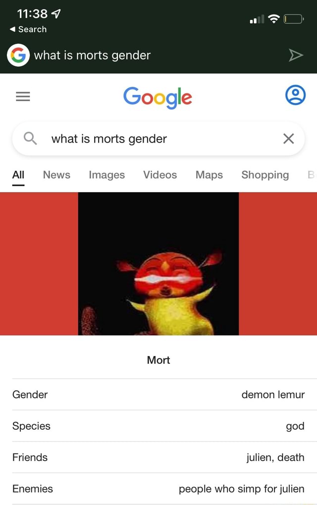 7 Search what is morts gender Google what is morts gender All News ...