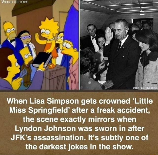 HISTORY When Lisa Simpson gets crowned 'Little Miss Springfield' after ...