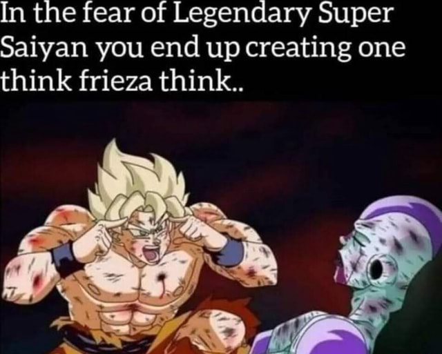 In the fear of Legendary Super Saiyan you end up creating one think ...