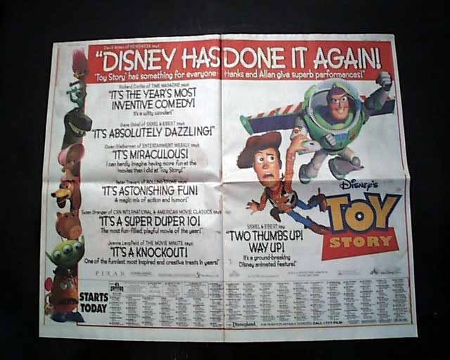 24 years ago on November 22, 1995, Walt Disney Pictures released the ...