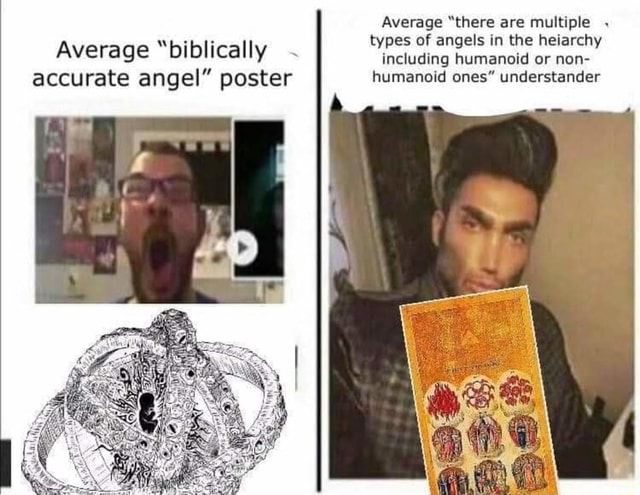Average "there are multiple types of angels in the heiarchy including ...