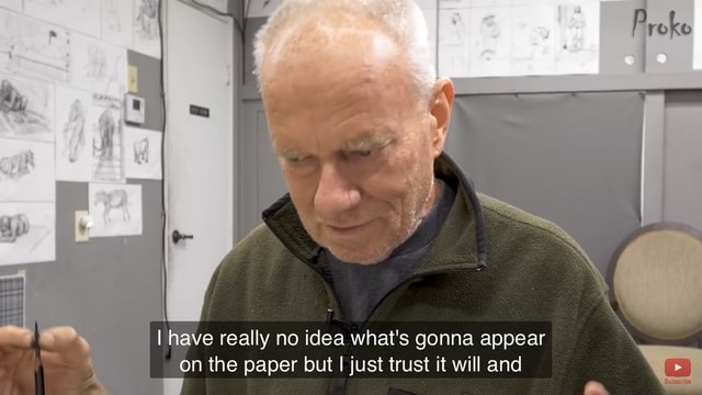 Meditation for artists (automatic drawing technique) by Tim Gula - I ...