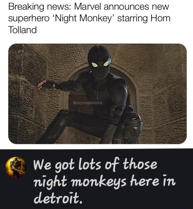 Breaking news: Marvel announces new superhero ‘Night Monkey’ starring ...