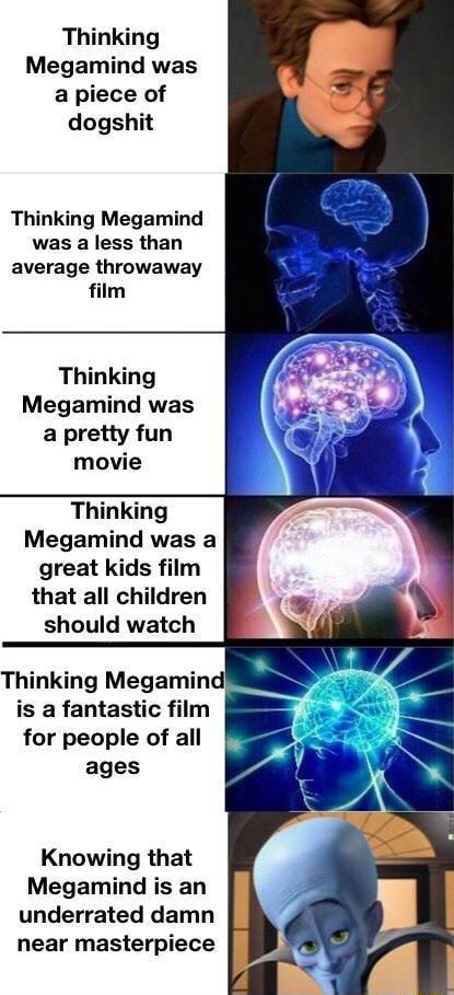 Thinking Megamind was a piece of dogshh Thinking Megamind was a less ...