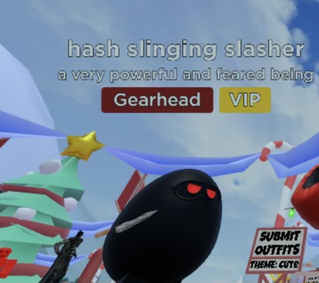 Hash singing slasher ver powerl and feared being - iFunny