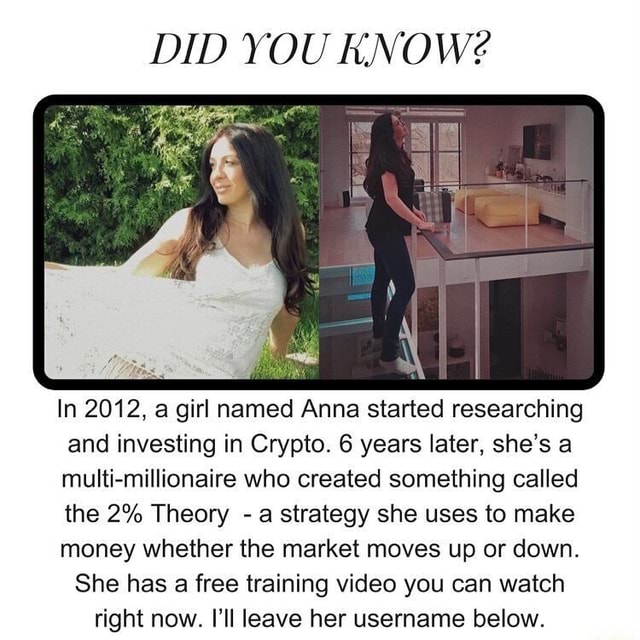 DID YOU KNOW? In 2012, a girl named Anna started researching and ...